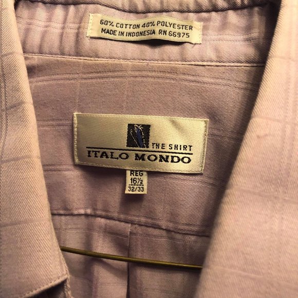 Italo Mondo | Shirts | The Shirt Italo Mondo Mens Buttonup Long Sleeve | Poshmark